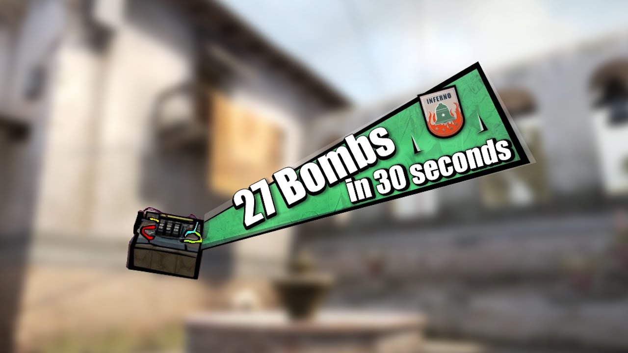 Inferno - 27 Bomb Stuck Spots 60FPS - YouTube