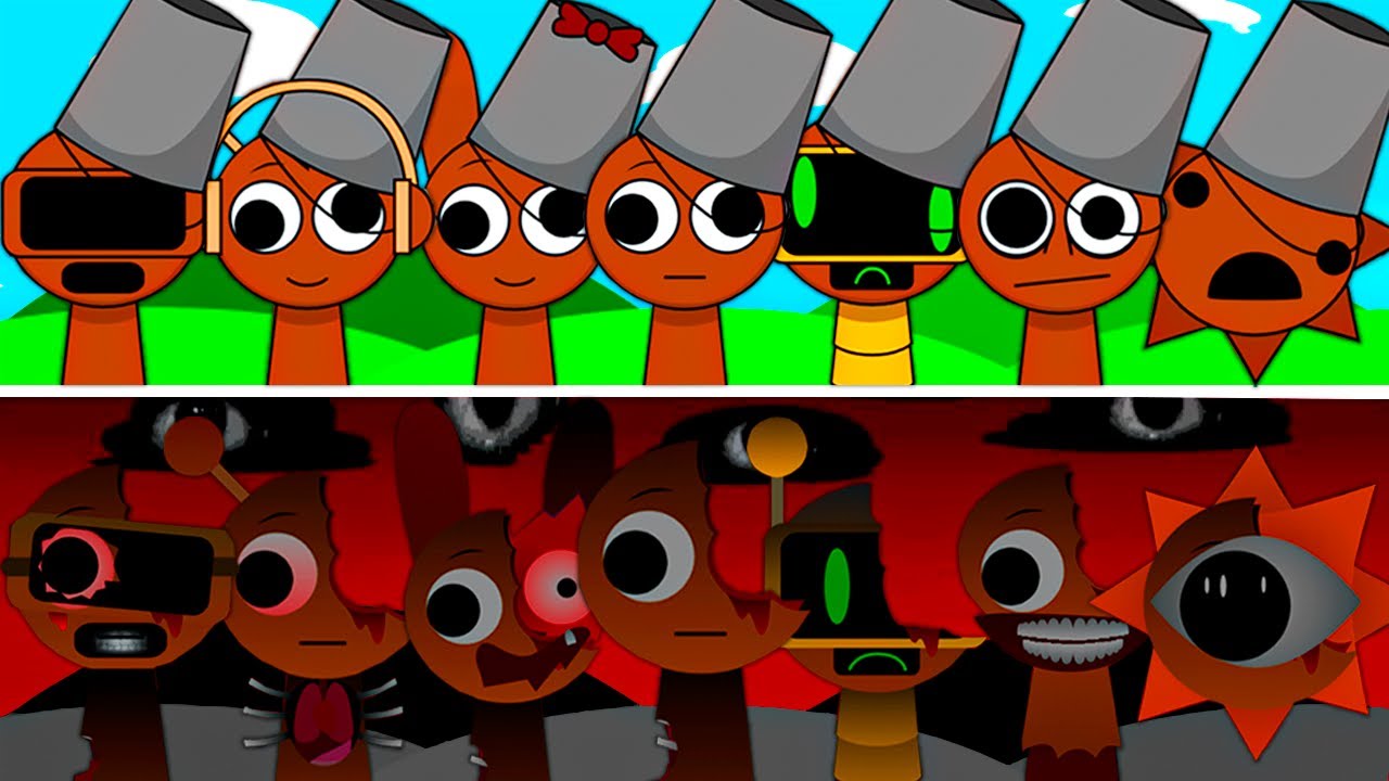 Incredibox Sprunki All Brud Version | Normal VS Horror Style - YouTube