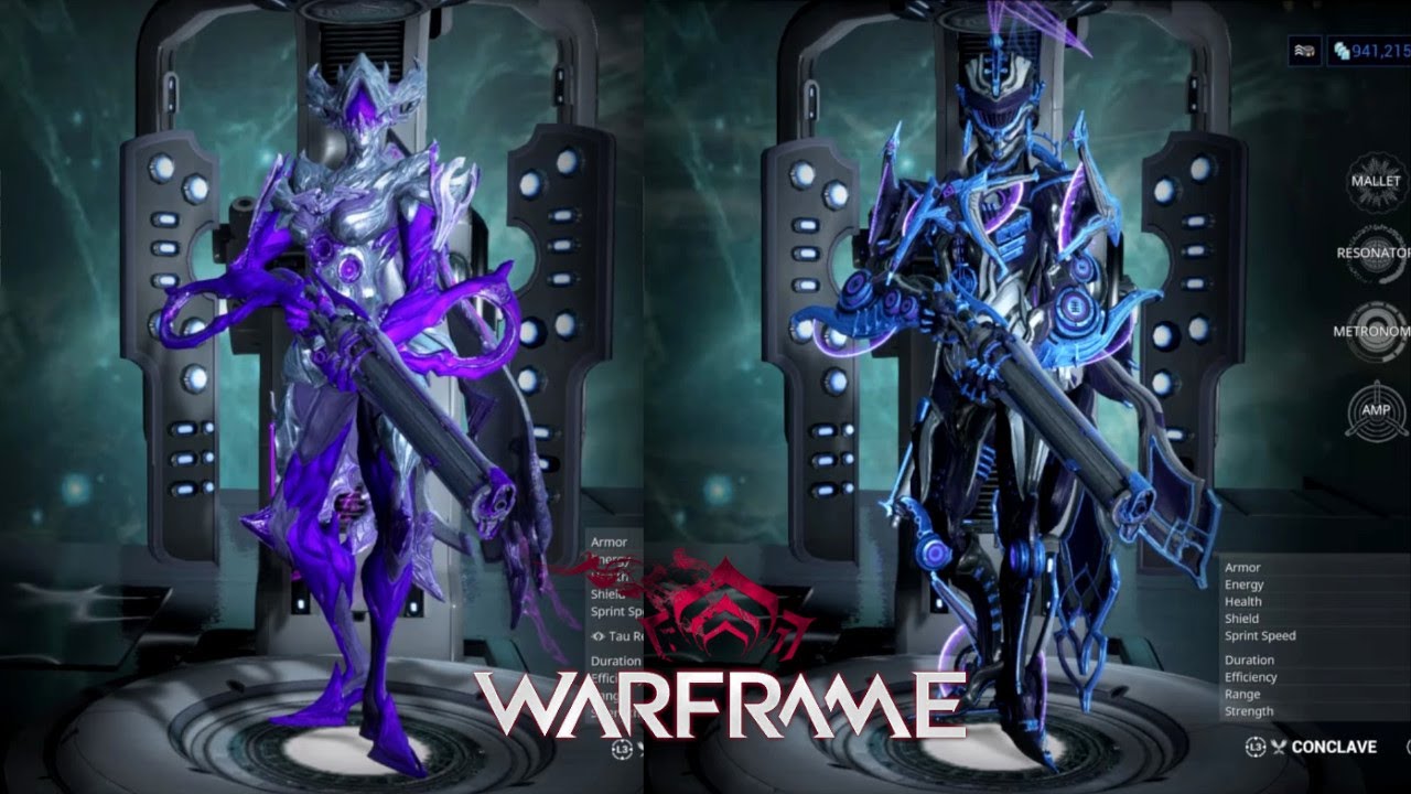 Octavia VS Octavia Prime (Versus in Warframe) - YouTube