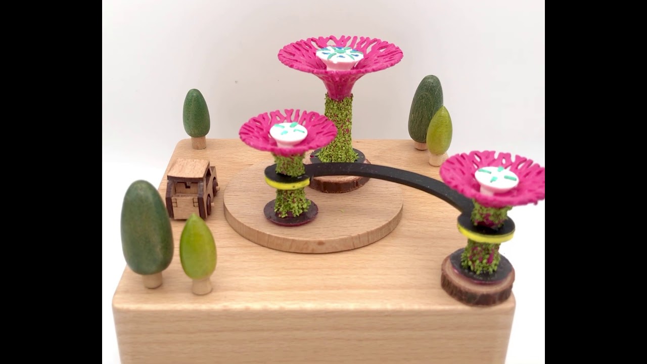 Okdodoo Singapore Super Tree Music Box - YouTube