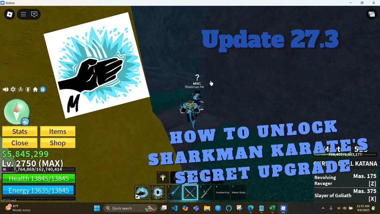How To Unlock Sharkman Karate's Secret Upgrade (Part 1/2) - YouTube