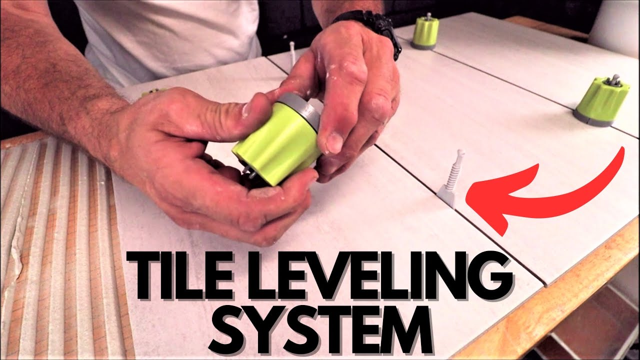 Is This The Best Cap Tile Leveling System for Large Tiles? - YouTube