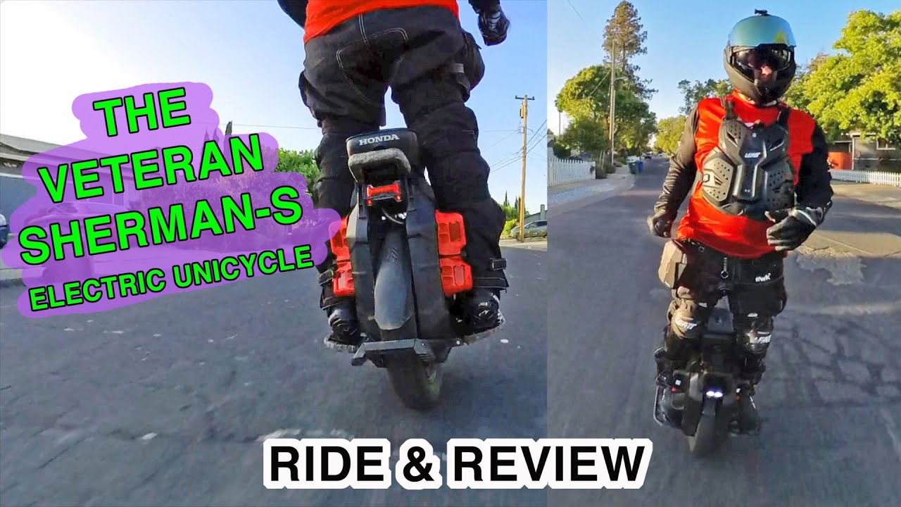 The Veteran Sherman-S Electric Unicycle | Possibly The Best All Around ...