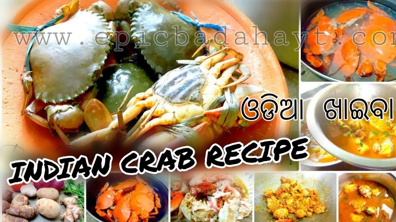 INDIAN CRAB RECIPE | ODIA FOOD AND RECIPE #crabrecipe - YouTube