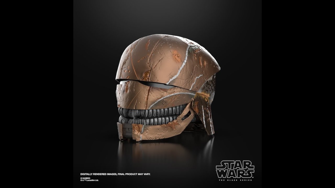 Hasbro Star Wars: The Acolyte The Black Series The Stranger Helmet Pre ...
