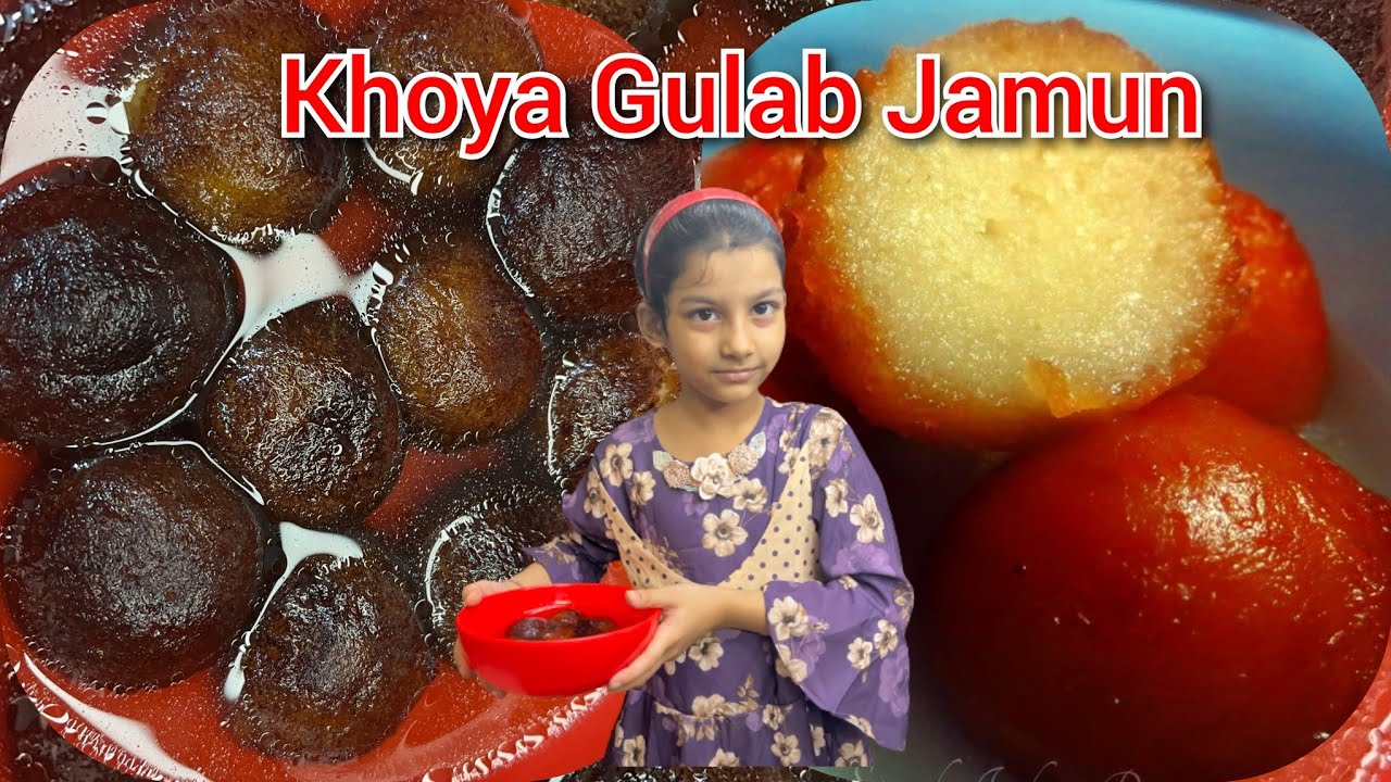 Khoya gulab jamun l How to make khoya gulab iam in l Halwai style khoya gulab jamun 😋🔥 - YouTube