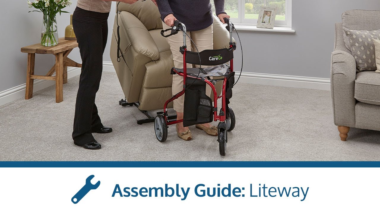 Liteway Tri-Walker Assembly Guide - YouTube