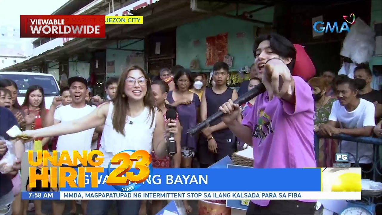 UH Bigwasan ng Bayan sa Muñoz Market | Unang Hirit - YouTube