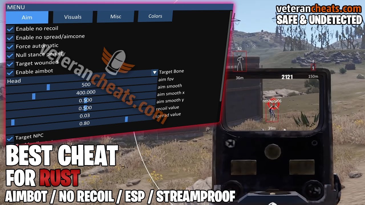 BEST EXTERNAL RUST CHEAT ON MARKET - UNDETECTED & STREAMPROOF - ft ...
