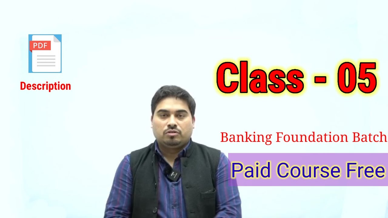 Banking English Class - 05 | Vocab Foundation - 3 - YouTube