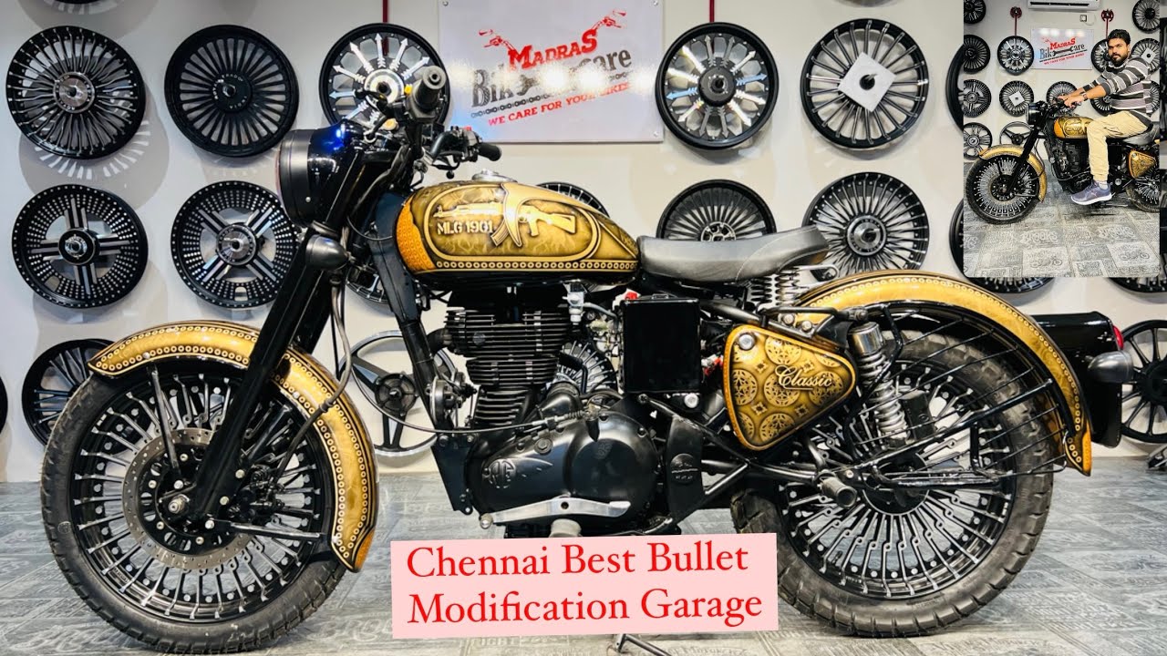 Chennai Best Bullet Modification Garage , Best Royal Enfield Service ...