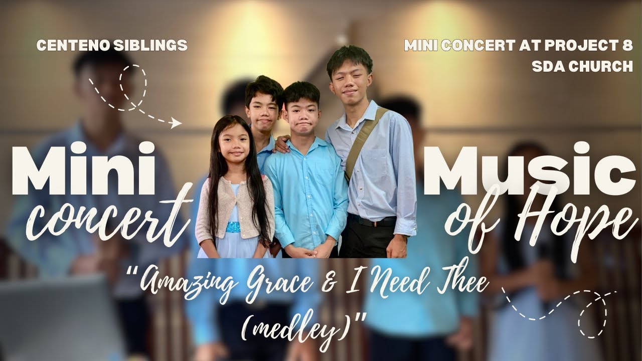 Amazing Grace & I Need Thee (Medley) | Centeno Siblings - YouTube