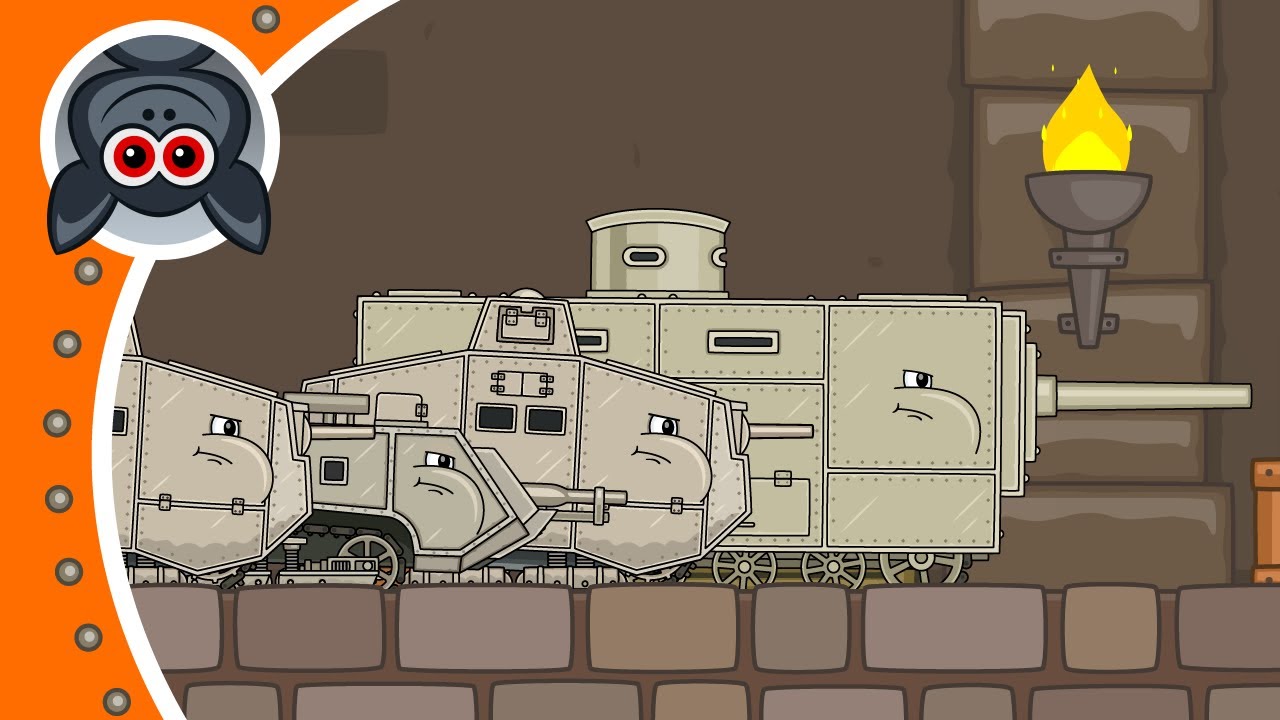 Escaping the Prison. Demons of the Past. Cartoons About Tanks - YouTube