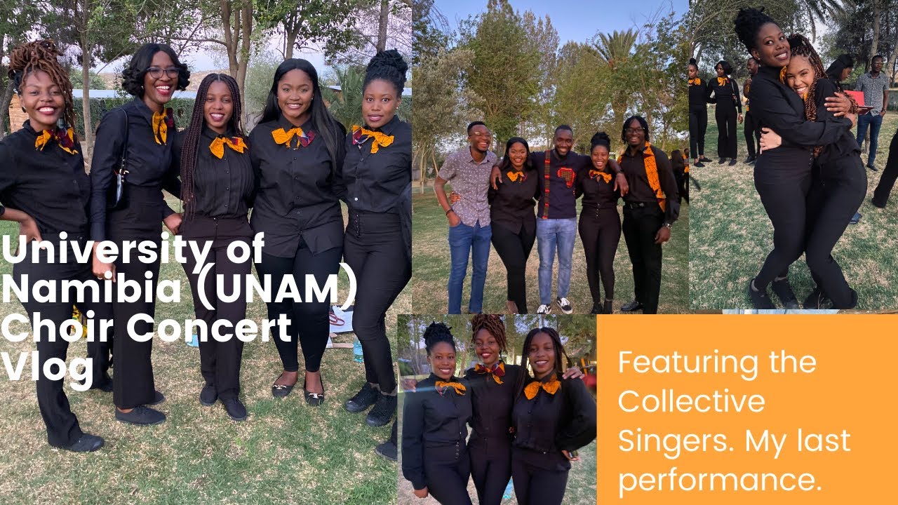 UNAM Choir |Namibia|Concert| ft Collective Singers| My last performance ...