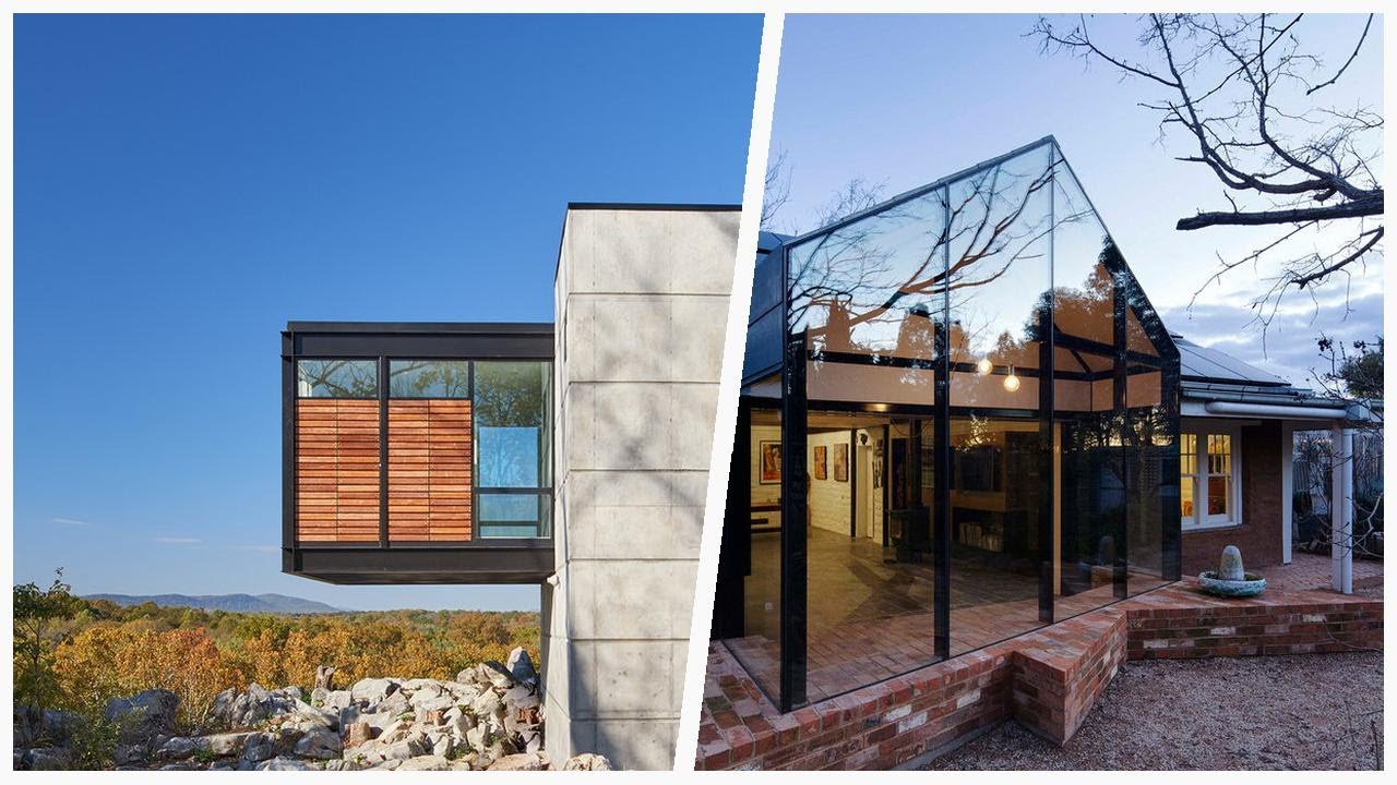 75 Small Glass Exterior Home Design Ideas You'll Love ⭐️ - YouTube