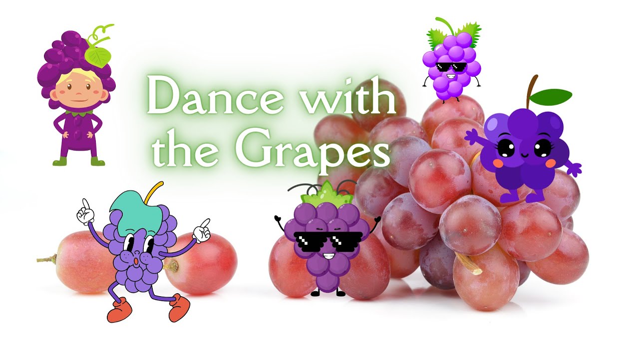 Dance with the Grapes | Kids Songs | DANCING FRUIT | Happy Tunes TV ...