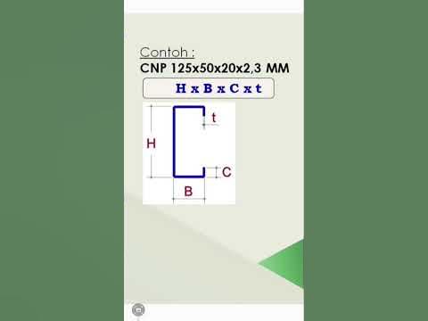 Super Lengkap👍 INI Tabel BAJA CNP Dengan Perhitungan Luas Profil ️ #jasakonstruksibaja - YouTube