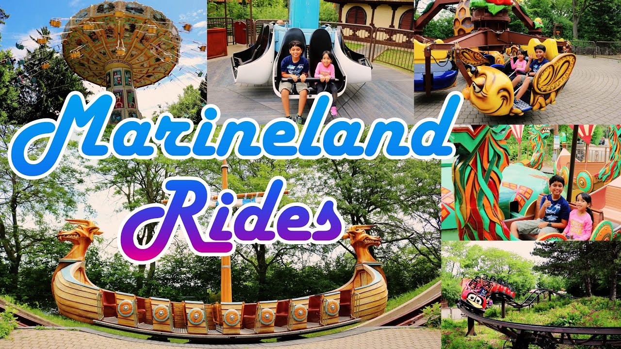 Marineland all rides experience [4K] - YouTube