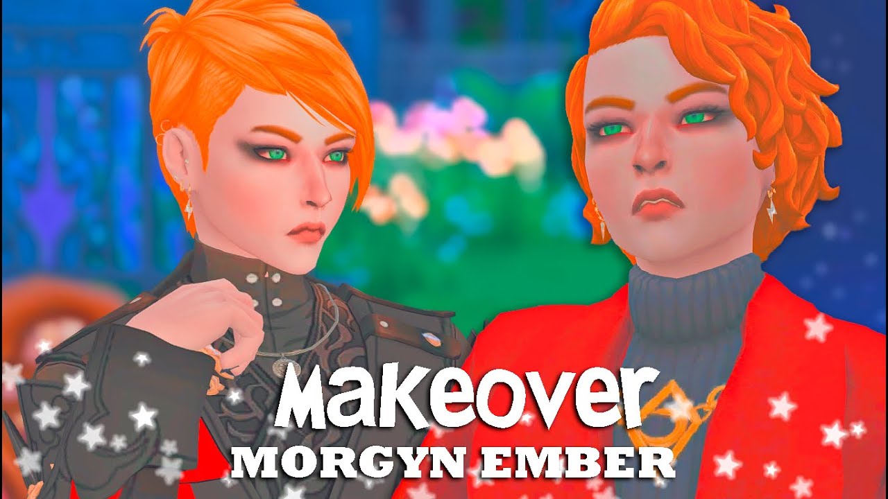 Cambio de look a Morgyn Ember! + CC Folder - Sims 4 Townies Makeover ...
