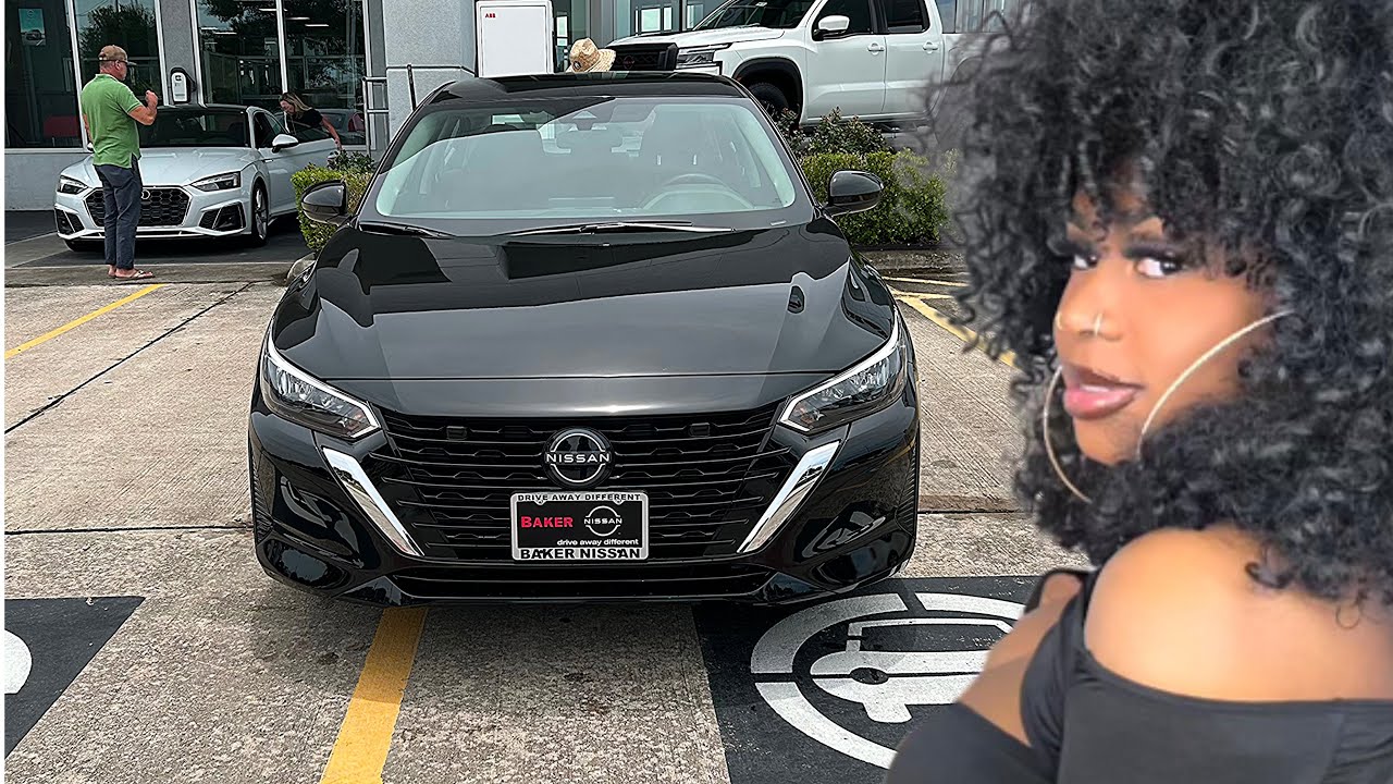BOMBSHELL AURA'S BRAND NEW CAR | 2024 NISSAN SENTRA!! - YouTube