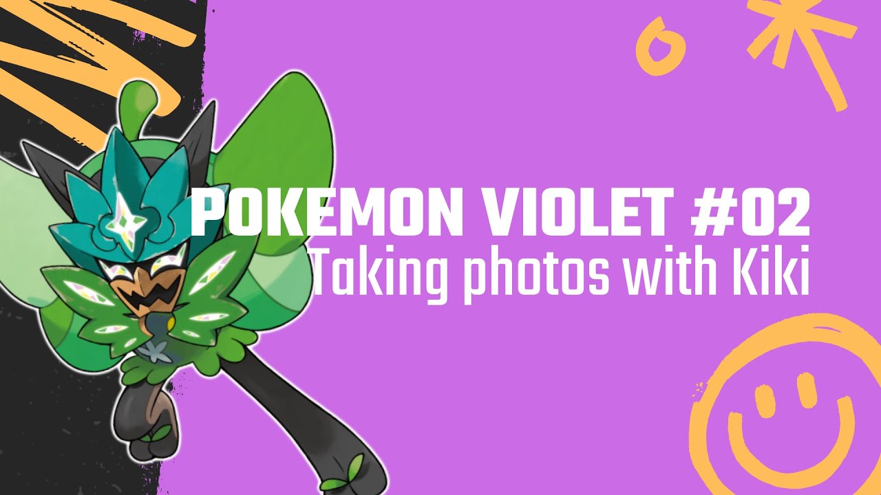 POKEMON SCARLET / VIOLET DLC Teal Mask 02 - Taking photos with Kiki ...
