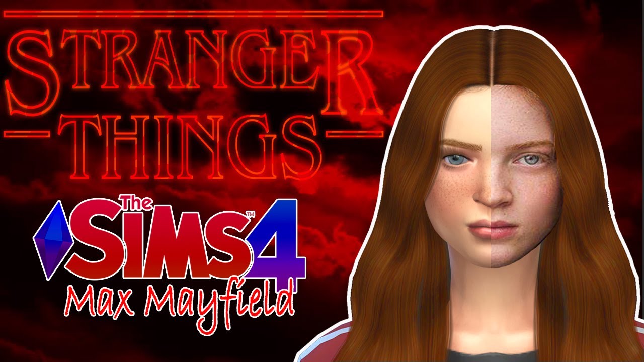 The Sims 4| Stranger Things Max Mayfield (CAS) - YouTube