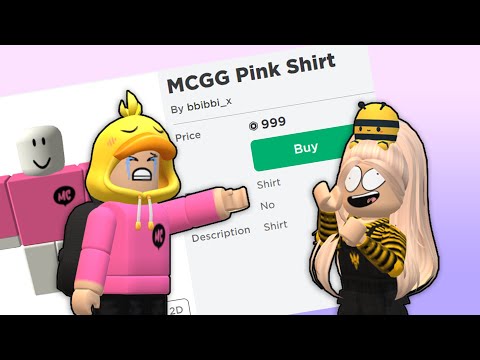 @MCGG membeli baju pink 999 robux buatan bbibbi!!