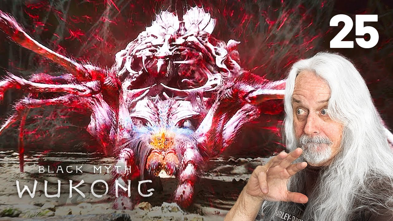 WOW! VIOLET SPIDER LOOKS TERRIFYING in Black Myth Wukong Ep. 25 - YouTube