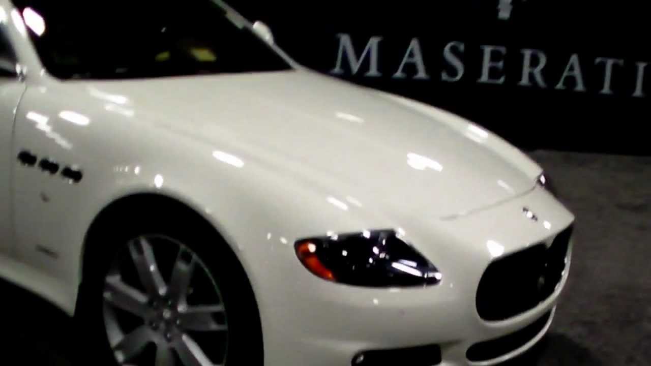 2012 Washington dc auto show Maserati - YouTube