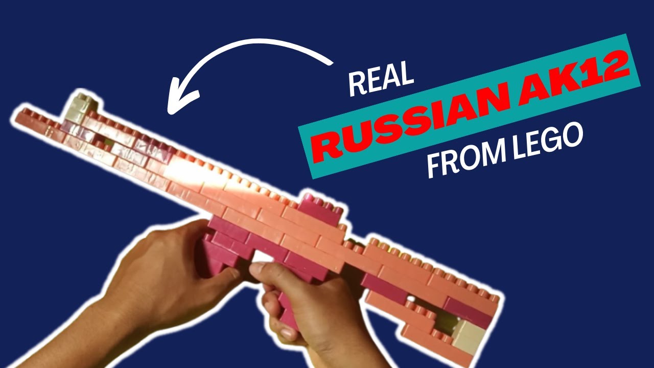 Amazing! Real Russian AK12 from LEGO: Take a Look at Its Astonishing ...