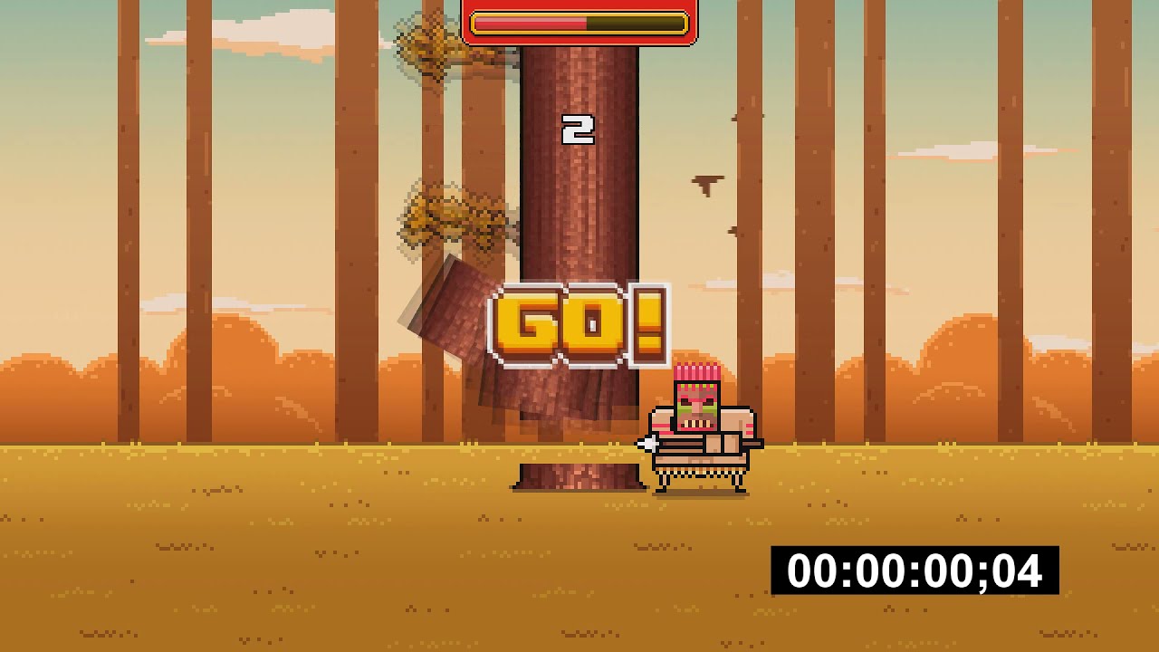 Timberman VS 0 - 100 run 11s - YouTube