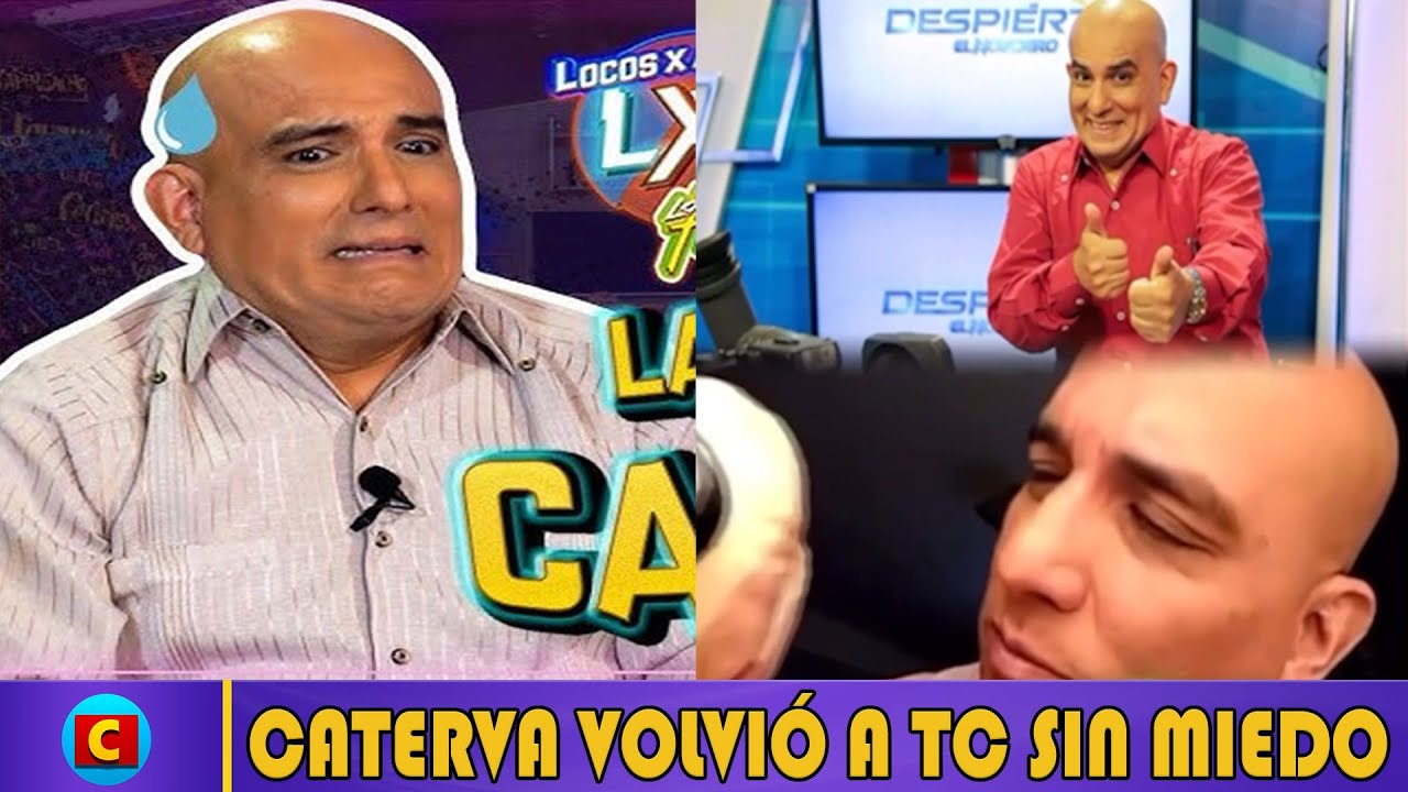 Mauricio Ayora Caterva regreso a Tc Televisión😱 pero resguardado👌 - YouTube