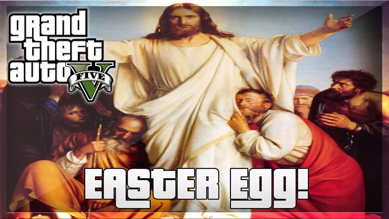 GTA 5 Online: Jesus Wall Painting Easter Egg! - Religious Reference ...
