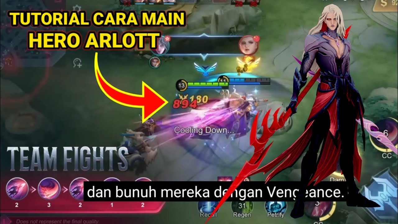 TUTORIAL CARA MAIN HERO ARLOTT | MOBILE LEGEND BANG BANG - YouTube
