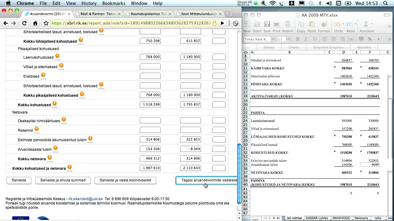 Aastaaruanne osa 2 - bilanss - YouTube