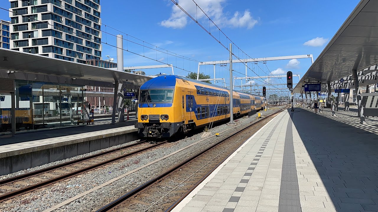 Trains at Utrecht Centraal - YouTube