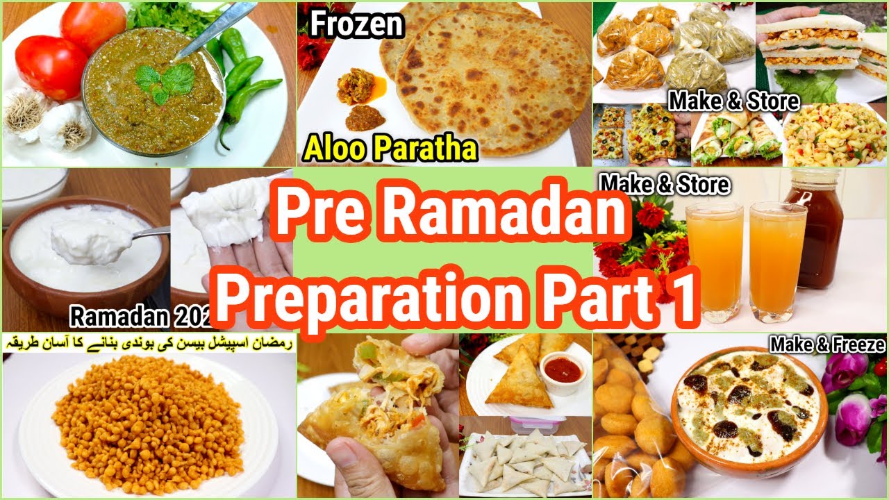Ramadan Preparation 2023 | Ramadan Pre Preparation Food Storage Ideas ...