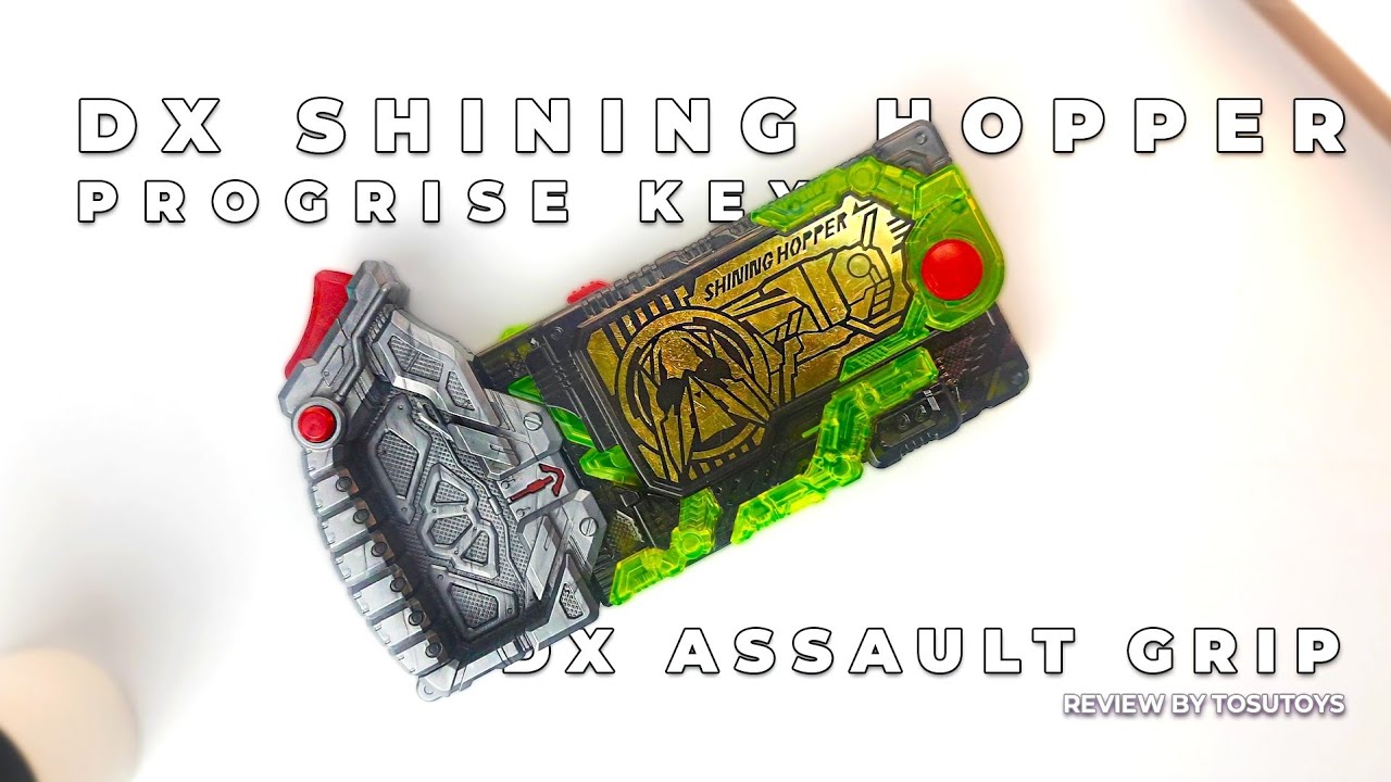 DX Shining Hopper Progrise Key | DXシャイニングホッパープログライズキー | Kamen Rider ...