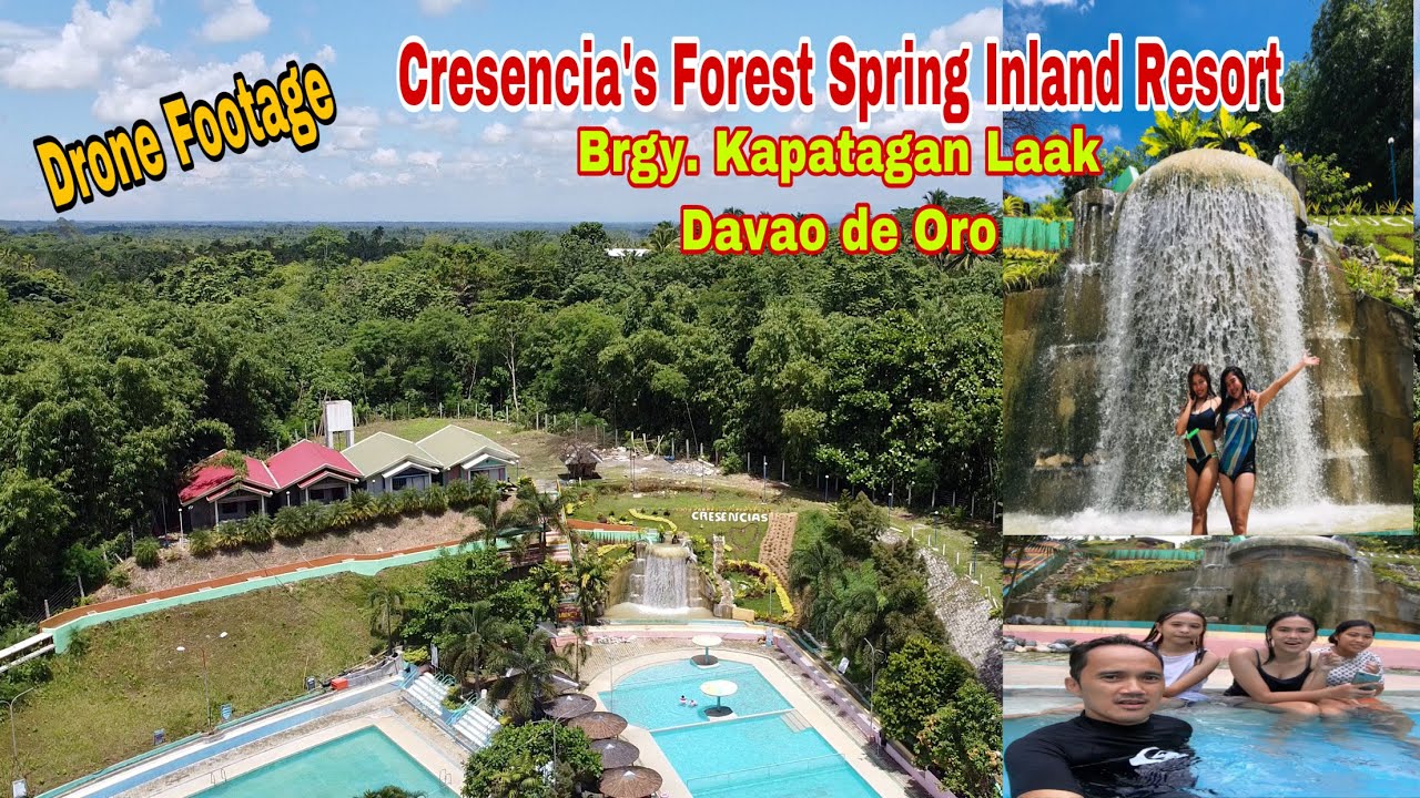 Drone Footage | Cresencia’s Forest Spring Inland Resort | Kapatagan ...