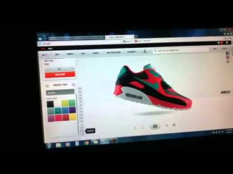 NIKEID Customize Shoes Ep 3: Air Max 90!! - YouTube