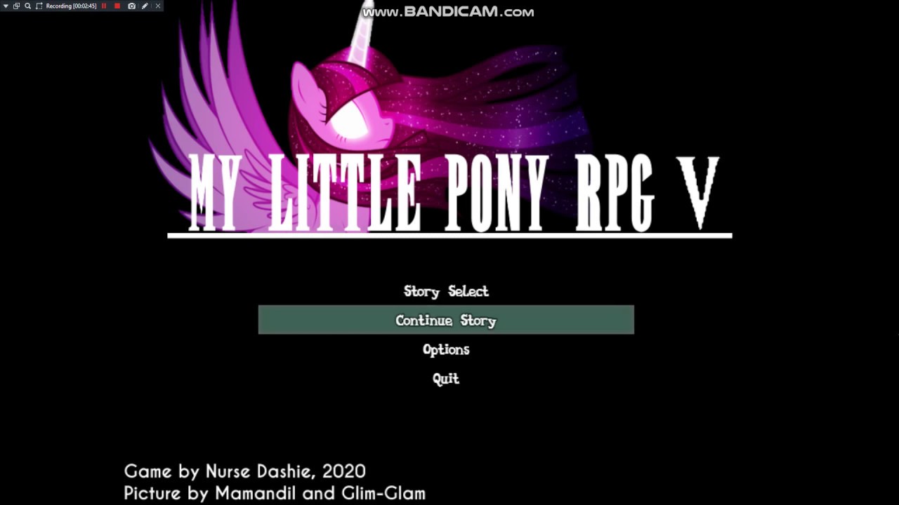 MY LITTLE PONY RPG V - CONCEPT TEST/ GAMEPLAY TEASER - YouTube