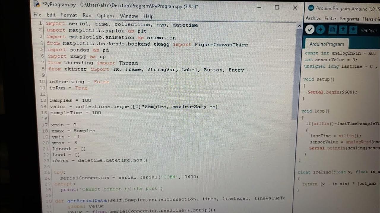 Proyecto: Sistema de monitoreo de temperatura con Tkinter de Python ...