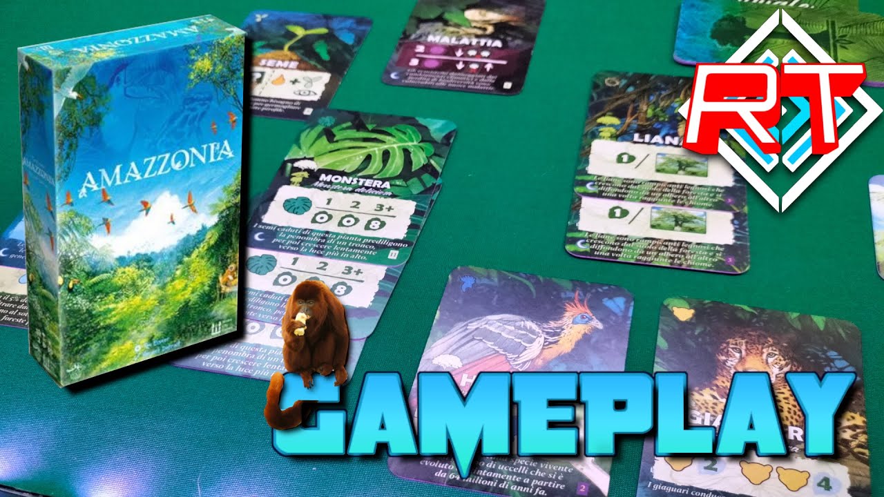 Amazzonia Gameplay #57 gioco da tavolo italiano - YouTube