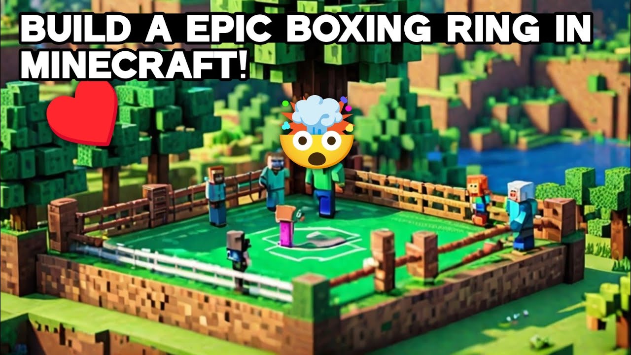 Build a EPIC Boxing Ring in Minecraft! - YouTube
