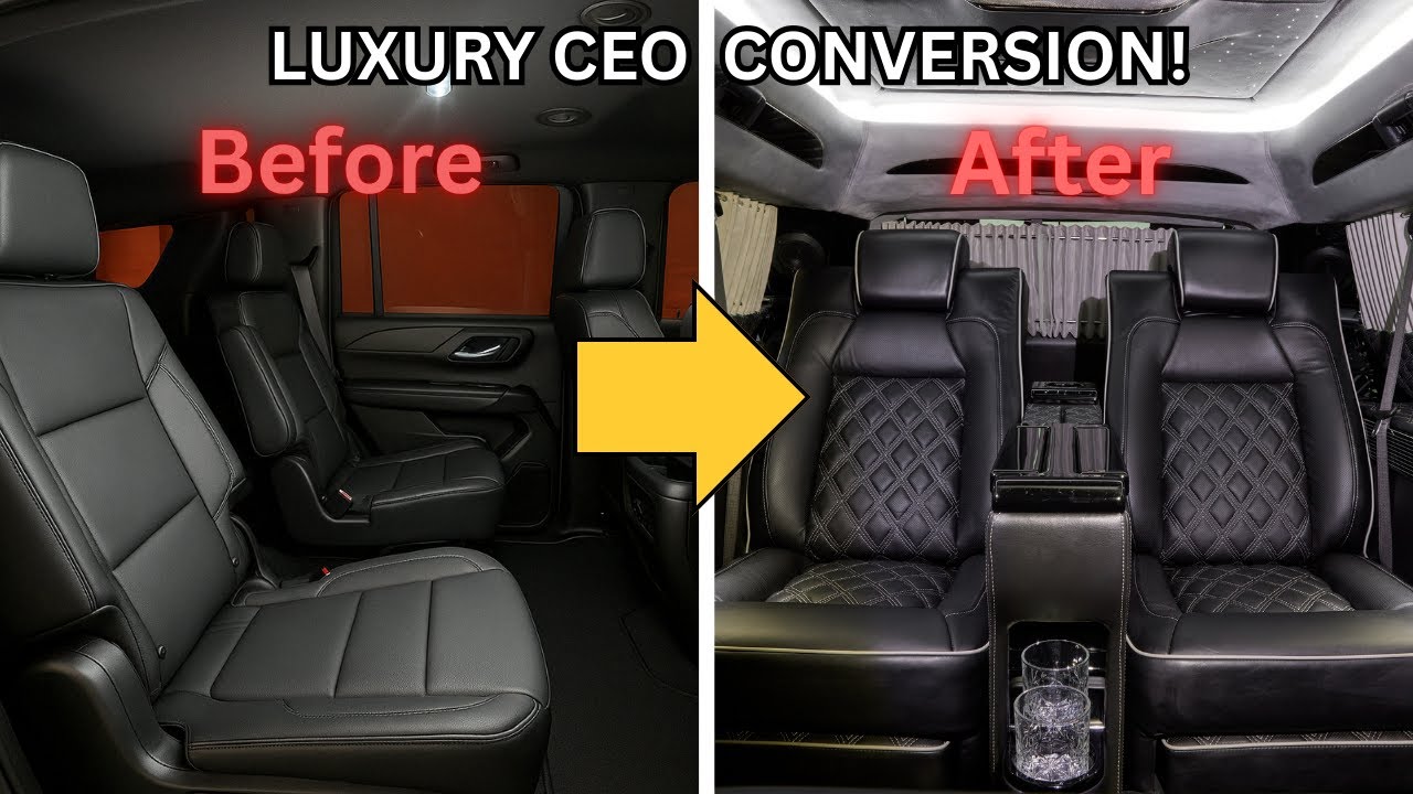 INSANE CEO SUV Conversion – Chevy Suburban Z71 Transformed - YouTube
