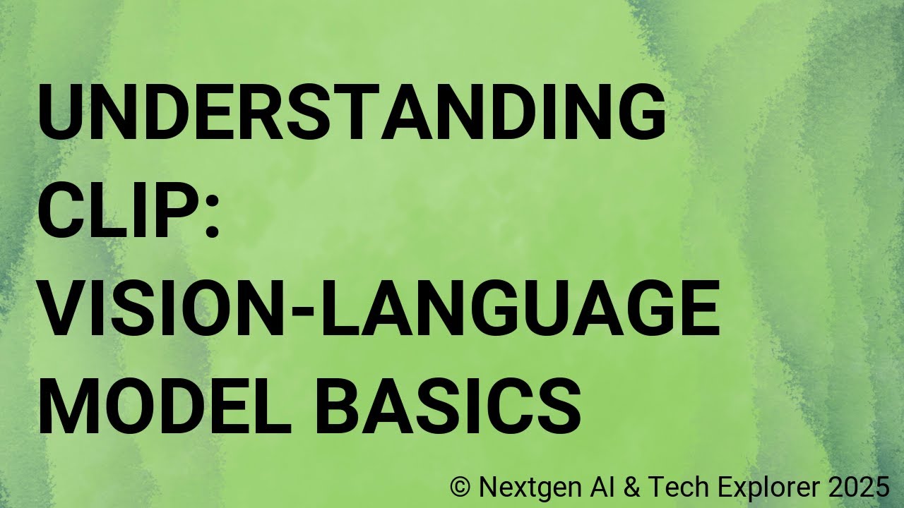 Understanding CLIP Vision-Language Model Basics - YouTube