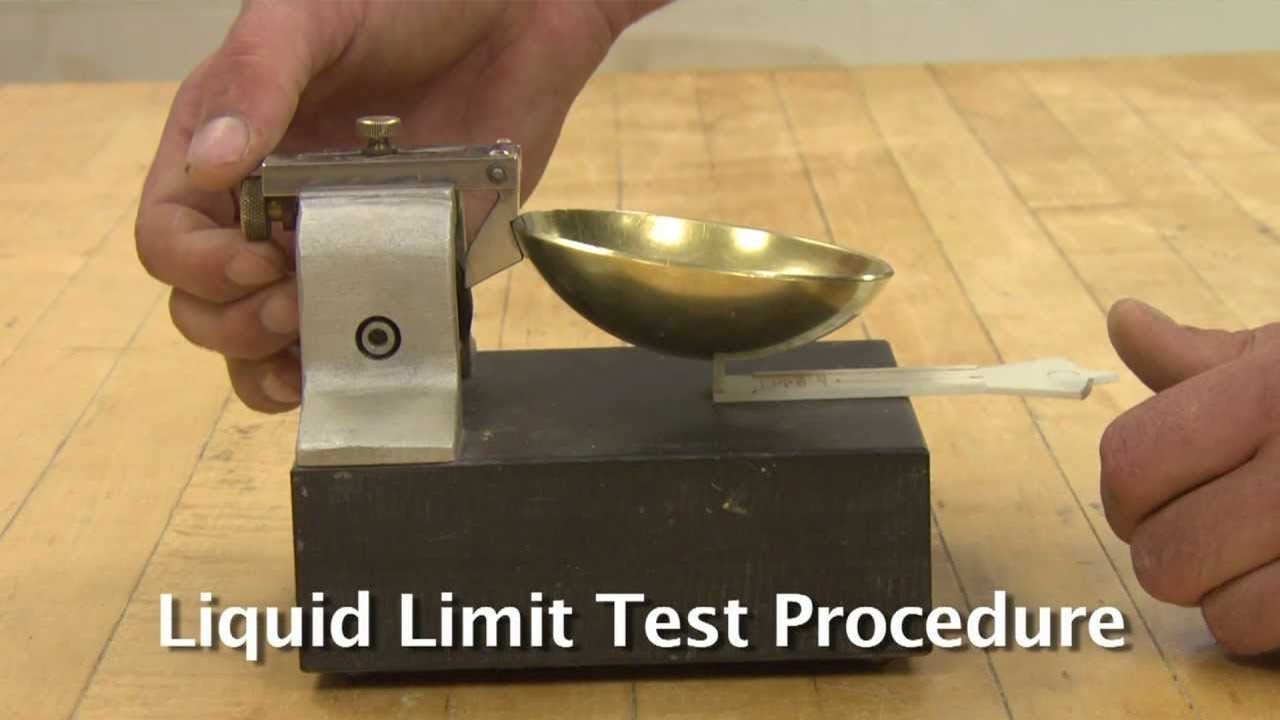liquid limit | liquid limit of soil | liquid limit test | test on soil ...