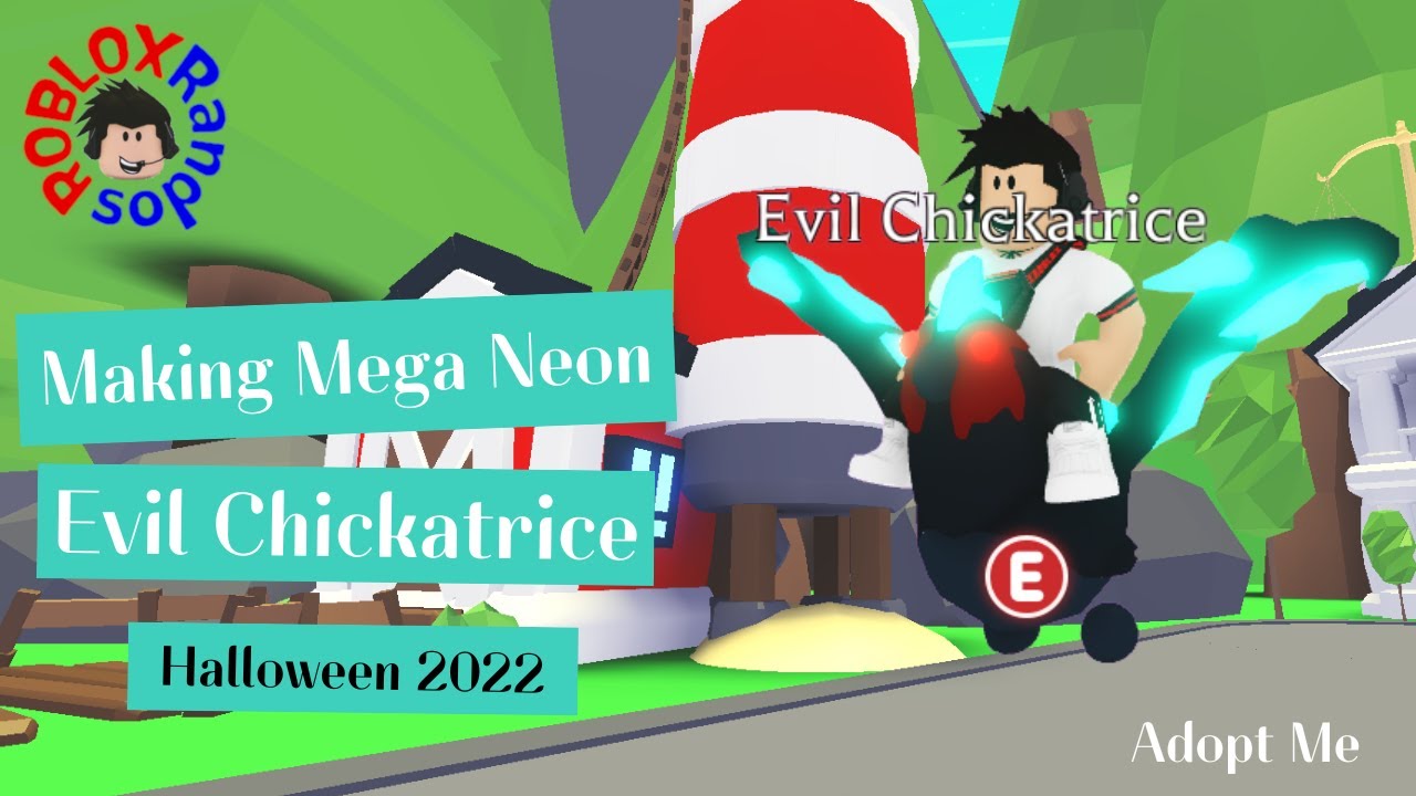 Making MEGA NEON EVIL CHICKATRICE in Adopt me Roblox! - YouTube
