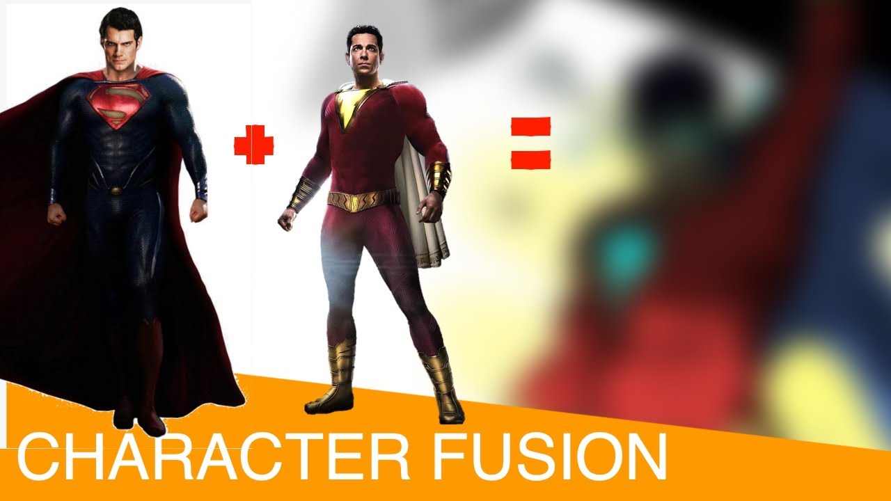 Character fusion Superman and Shazam - YouTube
