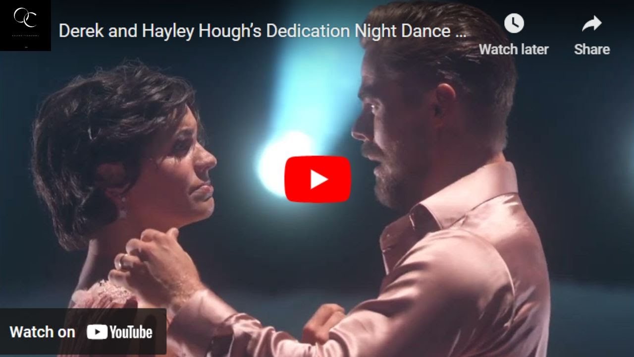 Derek Hough & Hayley Erbert's Emotional First Dance Since Her Surgery ...